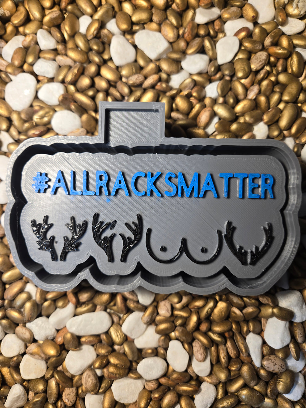 1006. All racks matter Freshie Mold – Crazy 8 Design