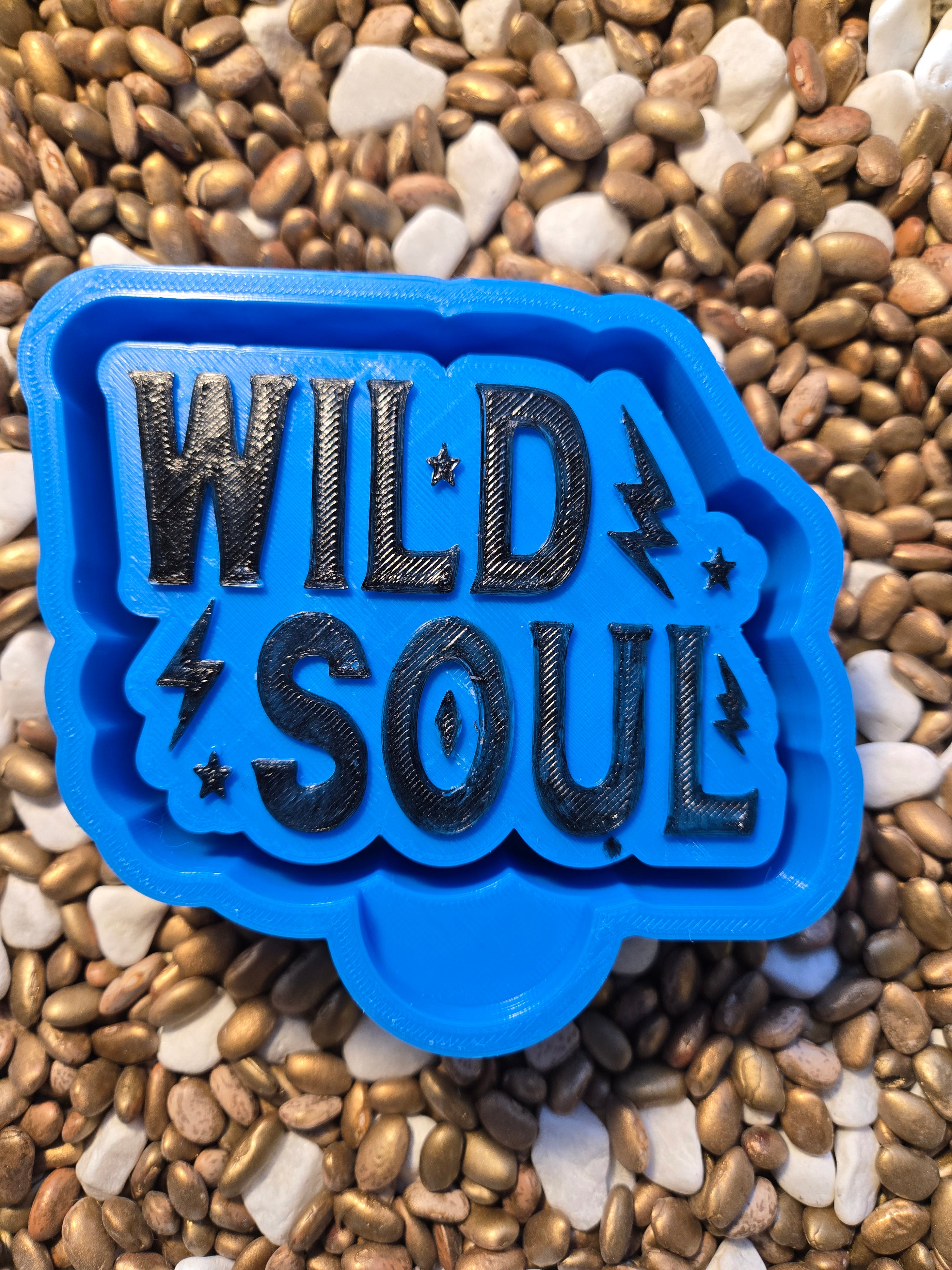 1297. Wild Soul Freshie Mold – Crazy 8 Design